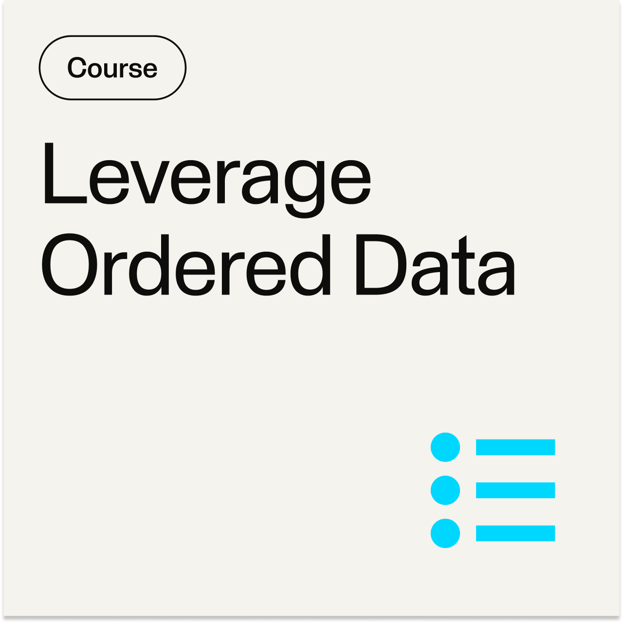 Leverage Ordered Data 2024 1 Leverage Ordered Data 2024 1