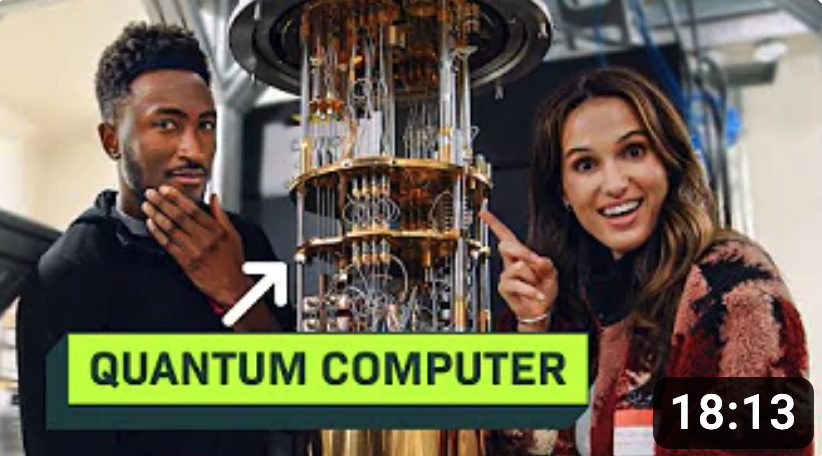 Quantum Computers, explained with Cleo Abram & MKBHD
