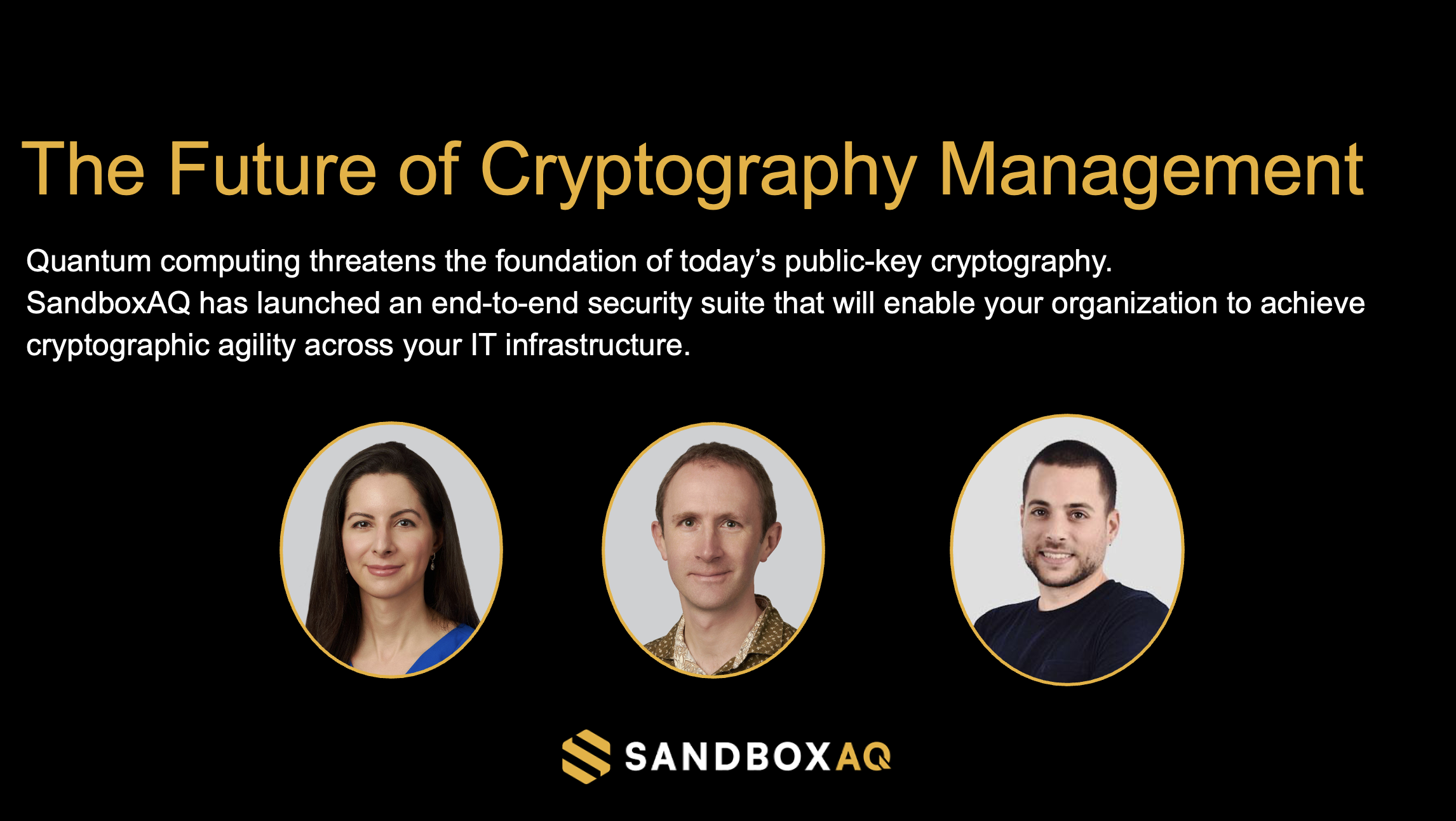 The future of cryptography management