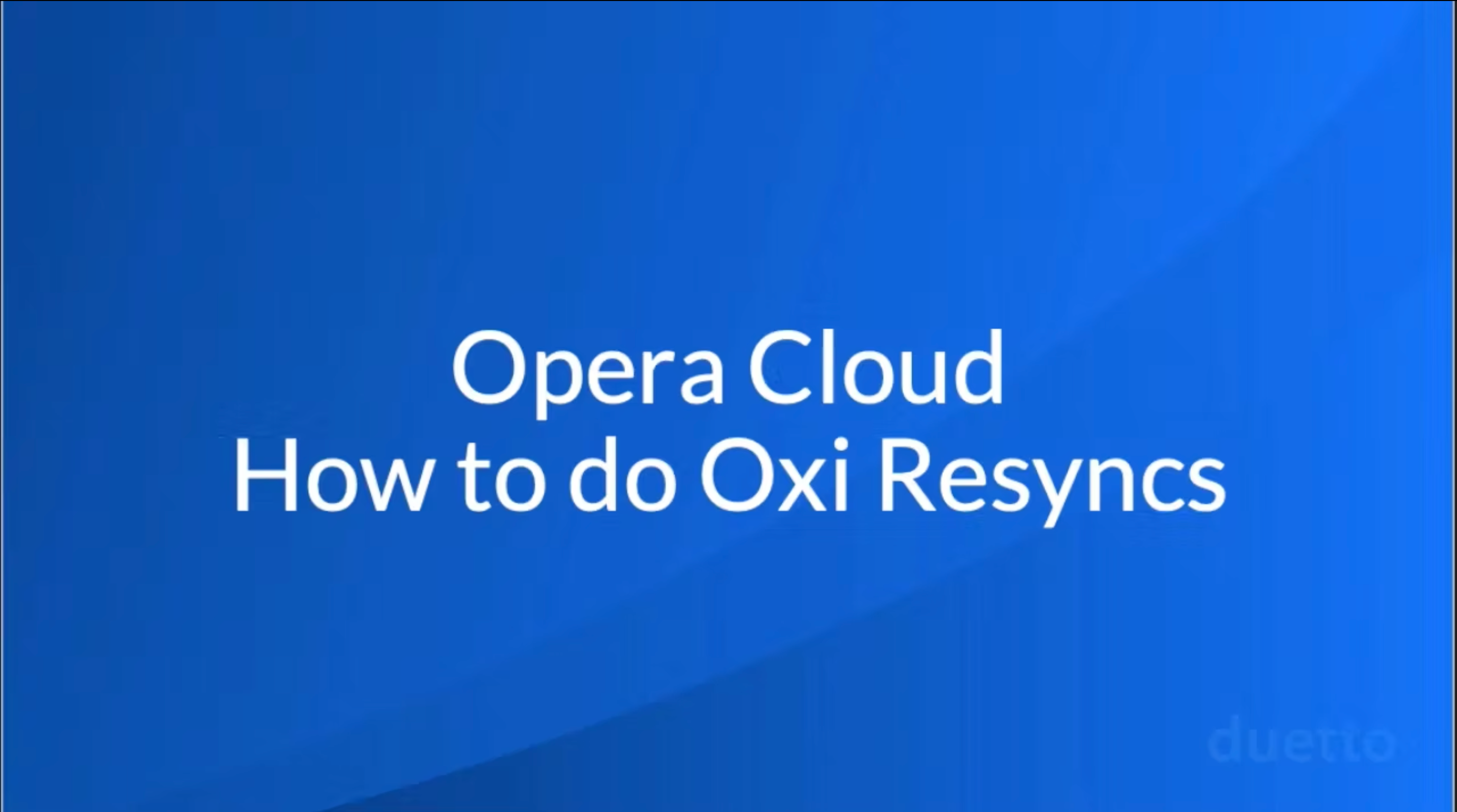 Opera Cloud
