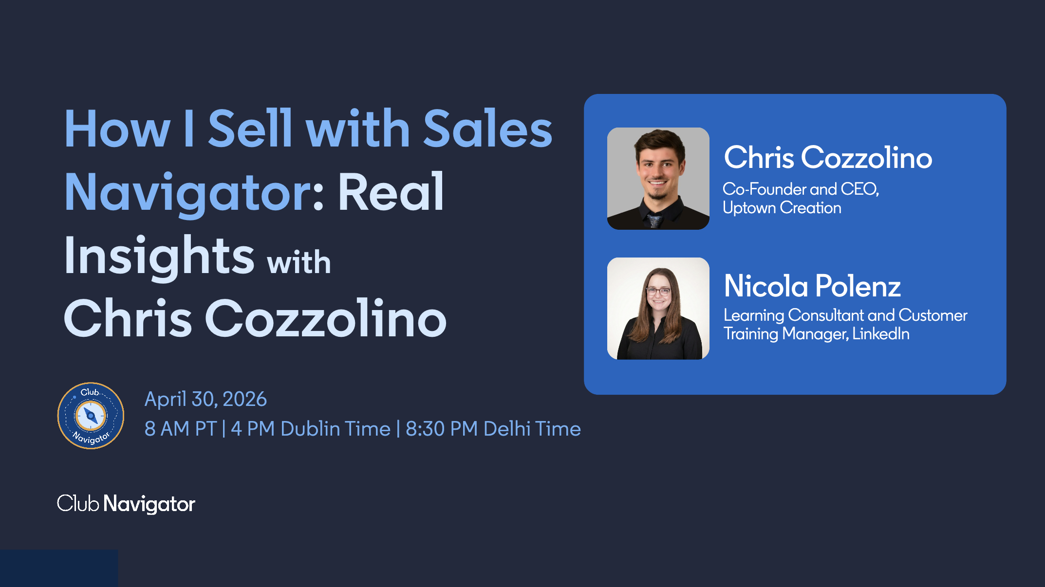 How I Sell with Sales Navigator: Real Insights with Chris Cozzolino
