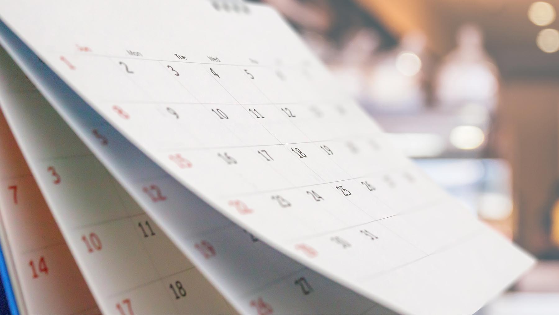 Calendar and Events Topics