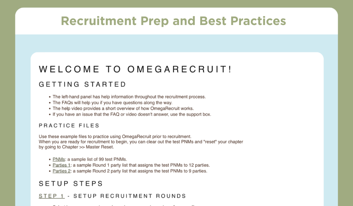 OmegaRecruit: Recruitment Prep and Best Practices! January 2026 Webinar ...