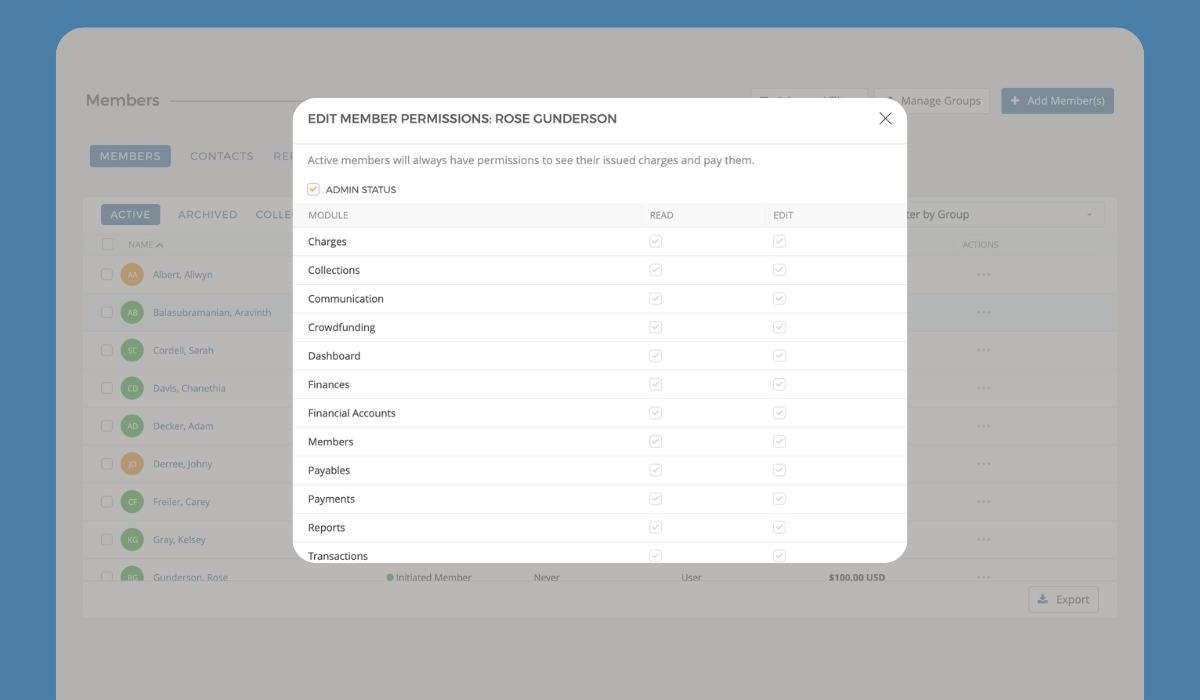 Updating Admin Access and Roles
