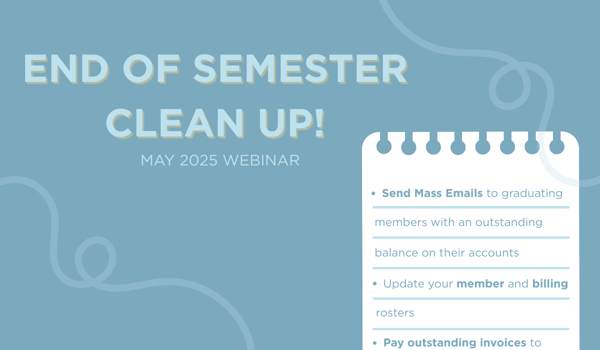 End of Semester Clean Up! May 2025 Webinar - Recorded Live Training