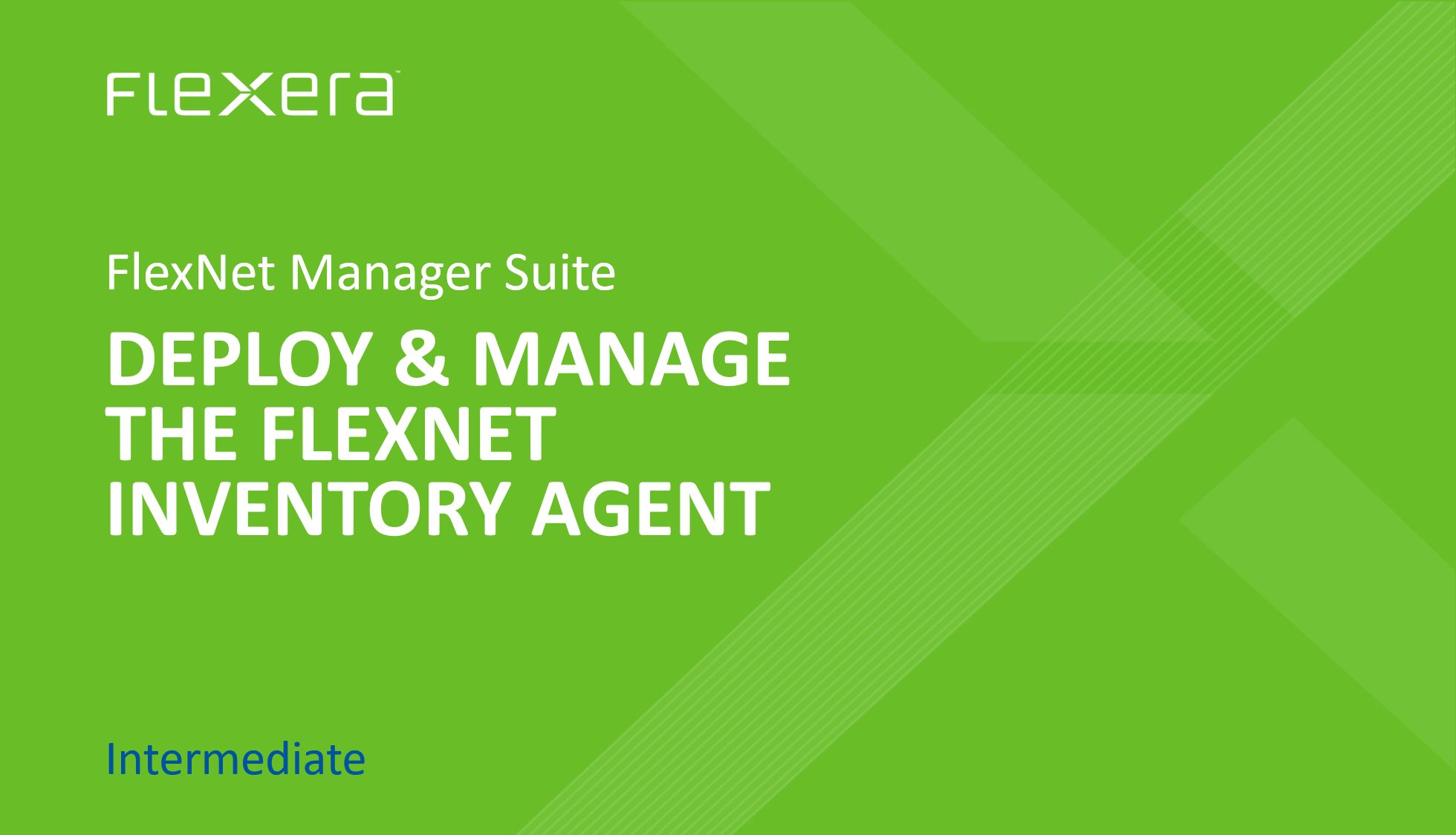 Deploy and Manage the FlexNet Inventory Agent