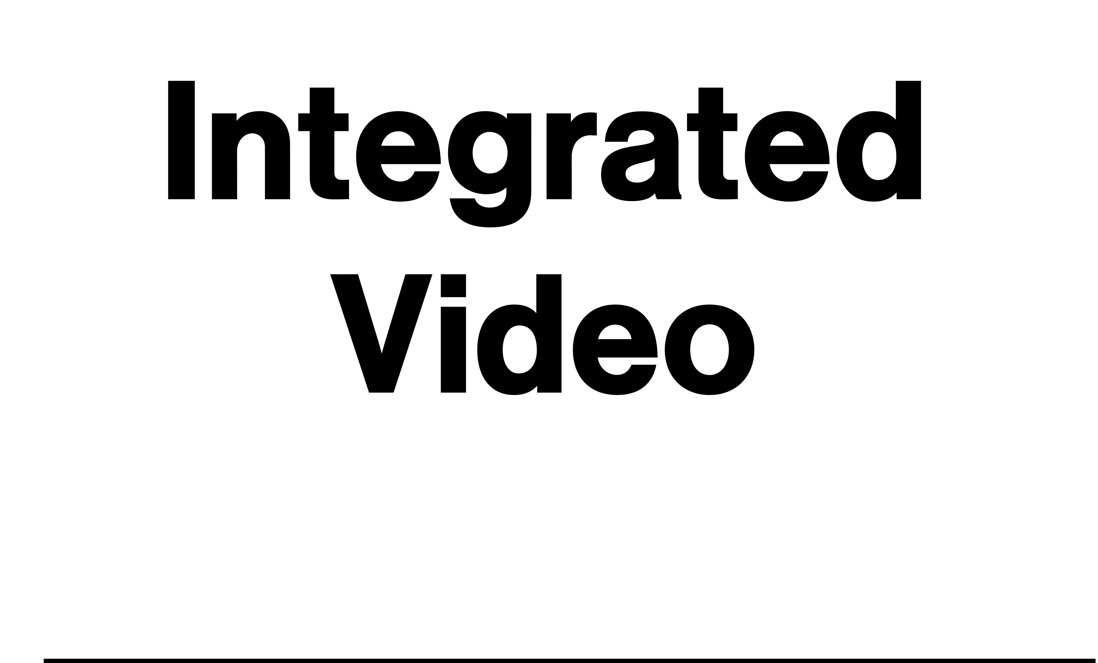 Integrated Video