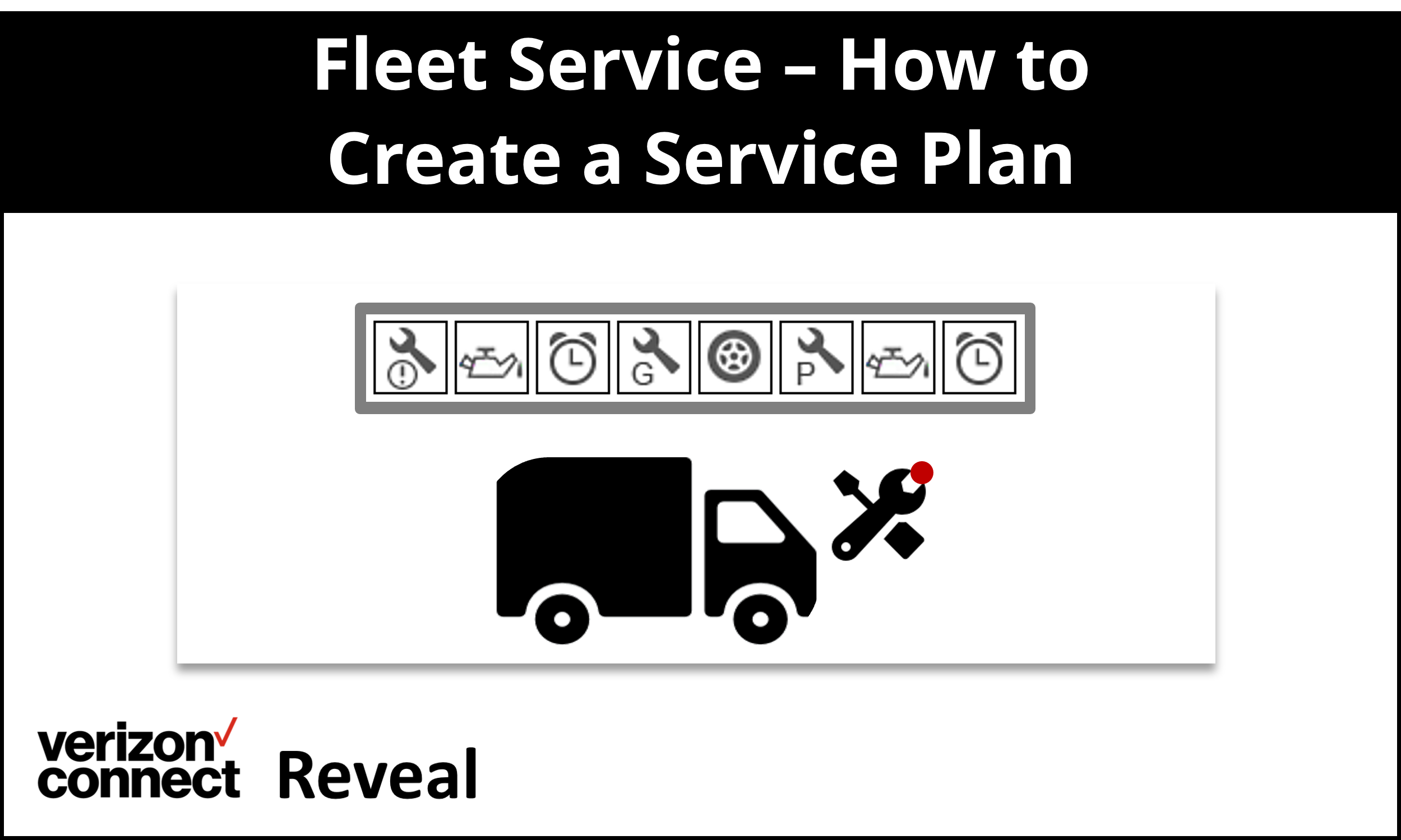 Fleet Service How To Create A Service Plan