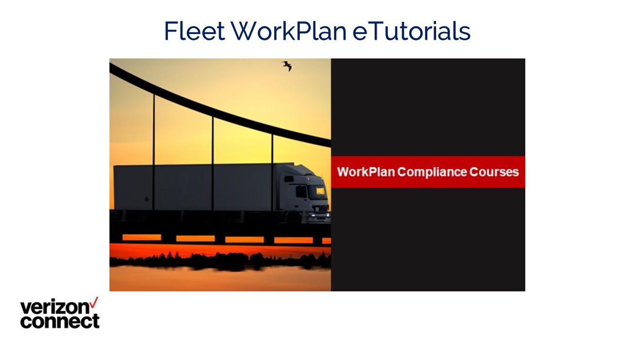 Fleet WorkPlan eTutorials