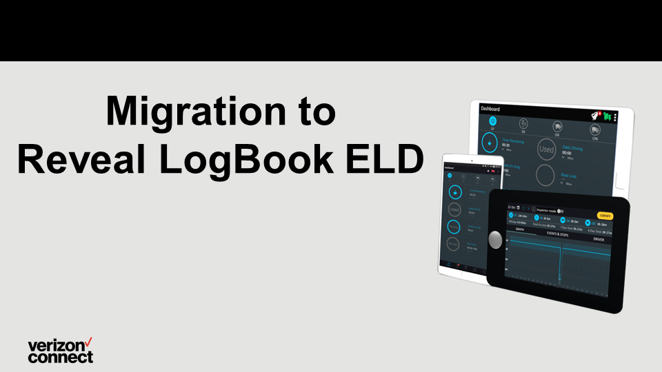 Migration to Reveal ELD Logbook