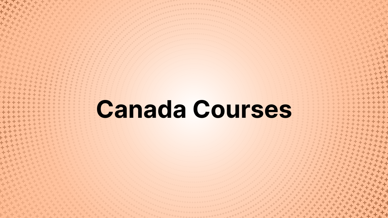 Canada Courses