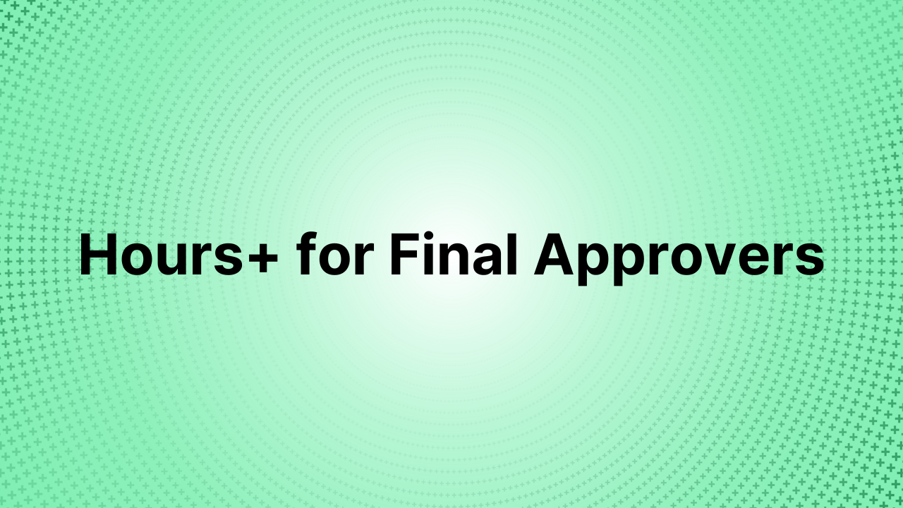 Canada - Hours+ for Final Approvers