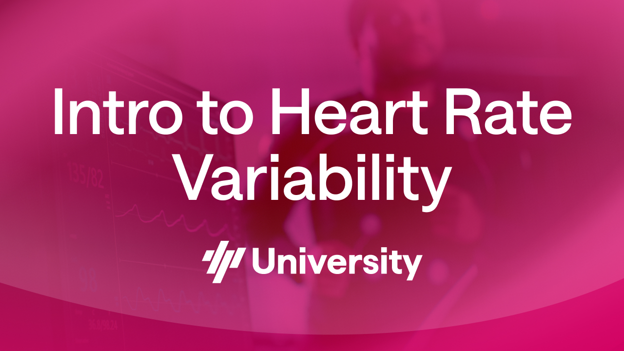 Introduction to Heart Rate Variability