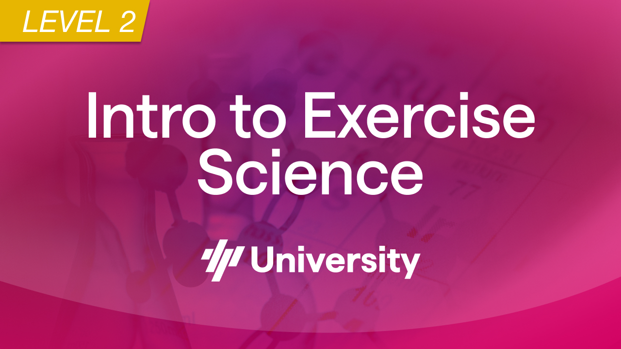 Introduction to Exercise Science for Endurance Coaches