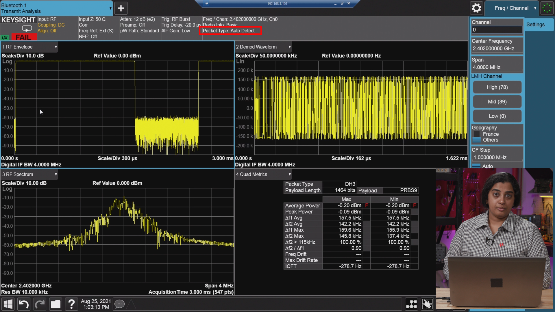 Bluetooth Signal Generation and Demodulation Bluetooth Signal Generation and Demodulation