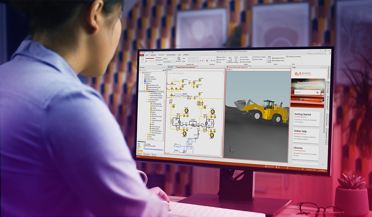 SimulationX - Pneumatics