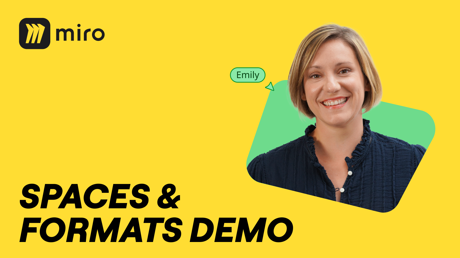 Spaces and Formats Demo