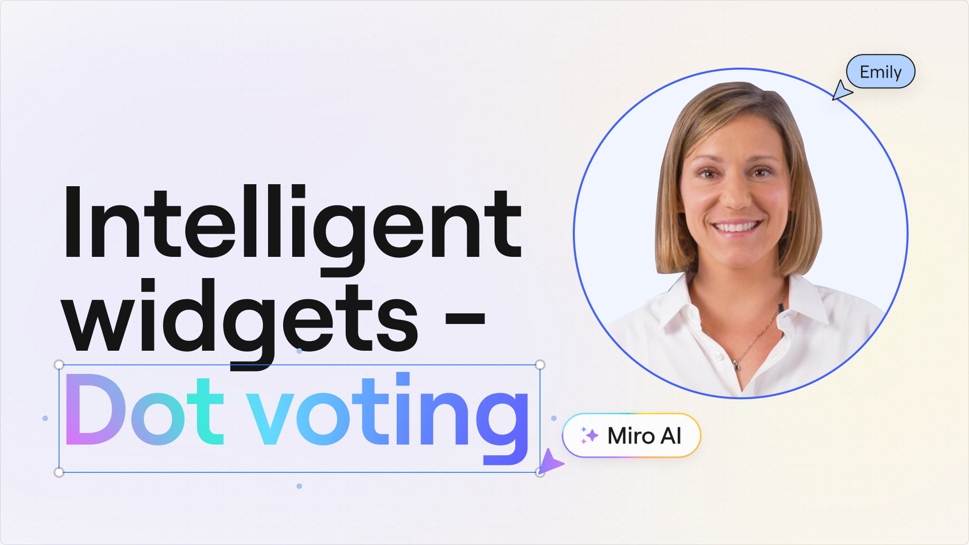Intelligent Widgets - Dot Voting