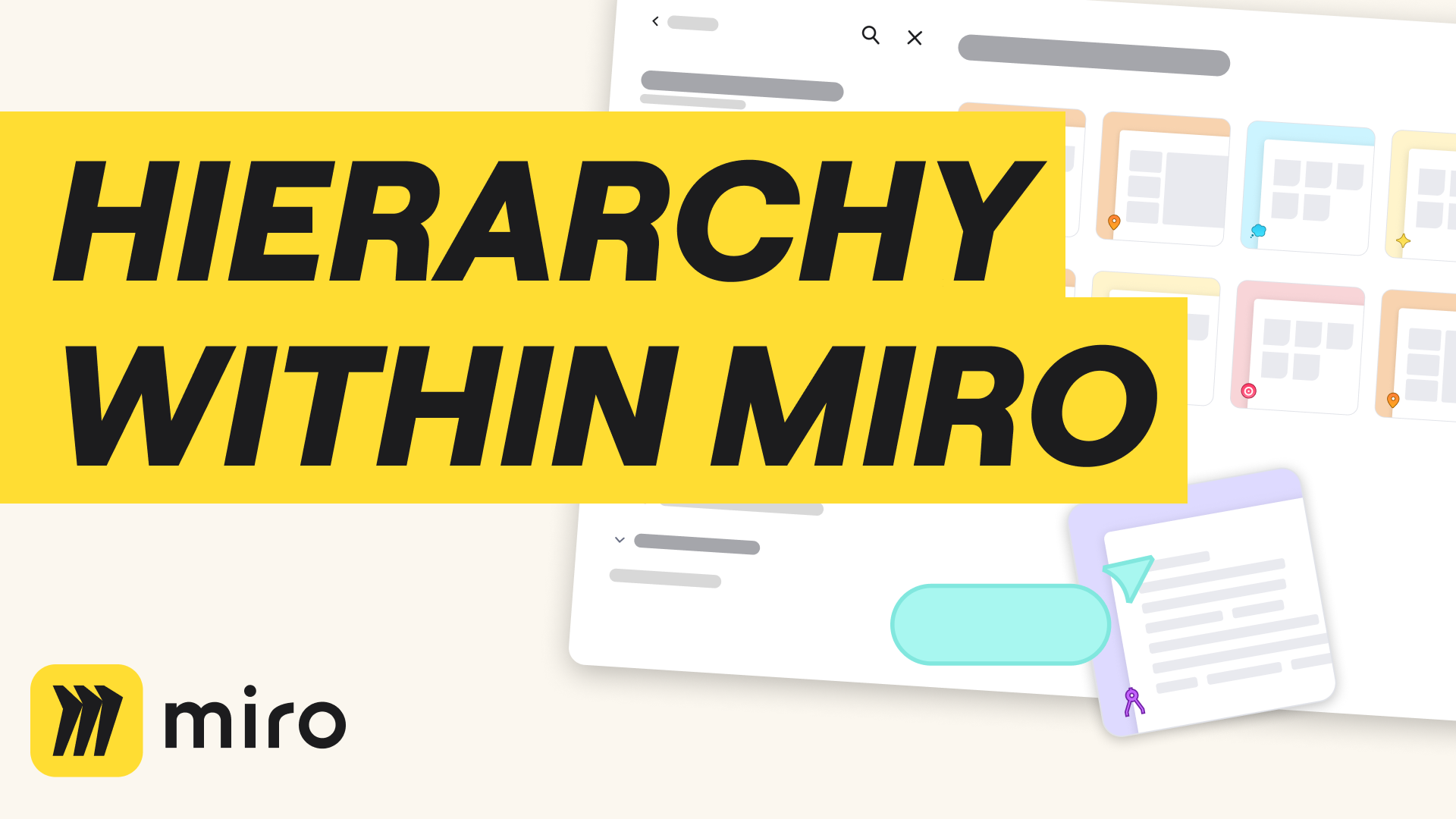 Hierarchy within Miro