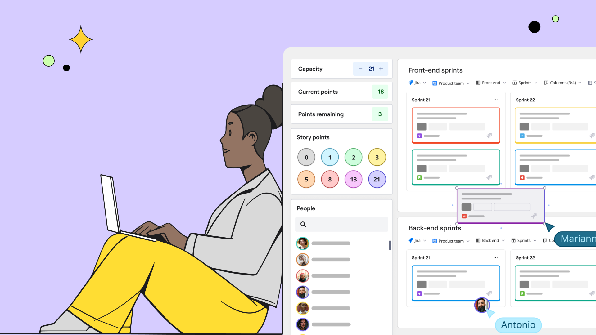 Company Plan Admin Welcome Board