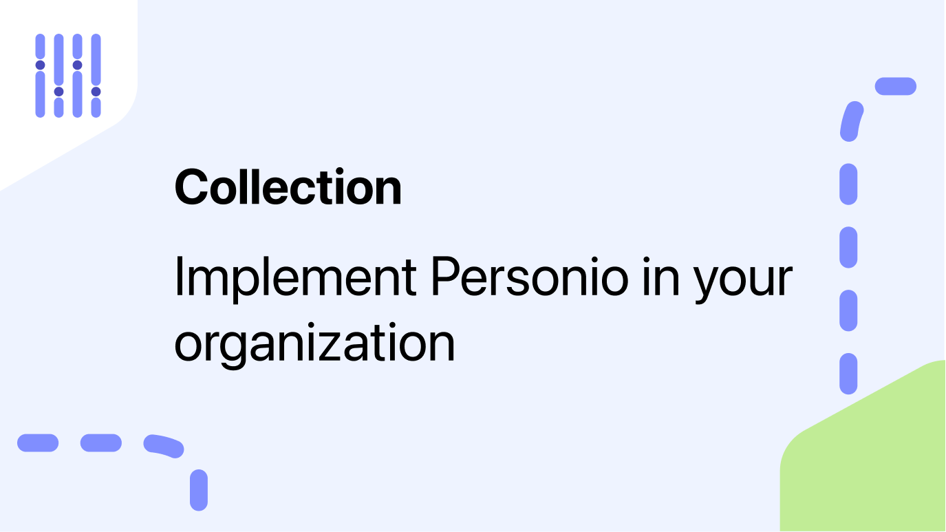 Implement Personio in your organization