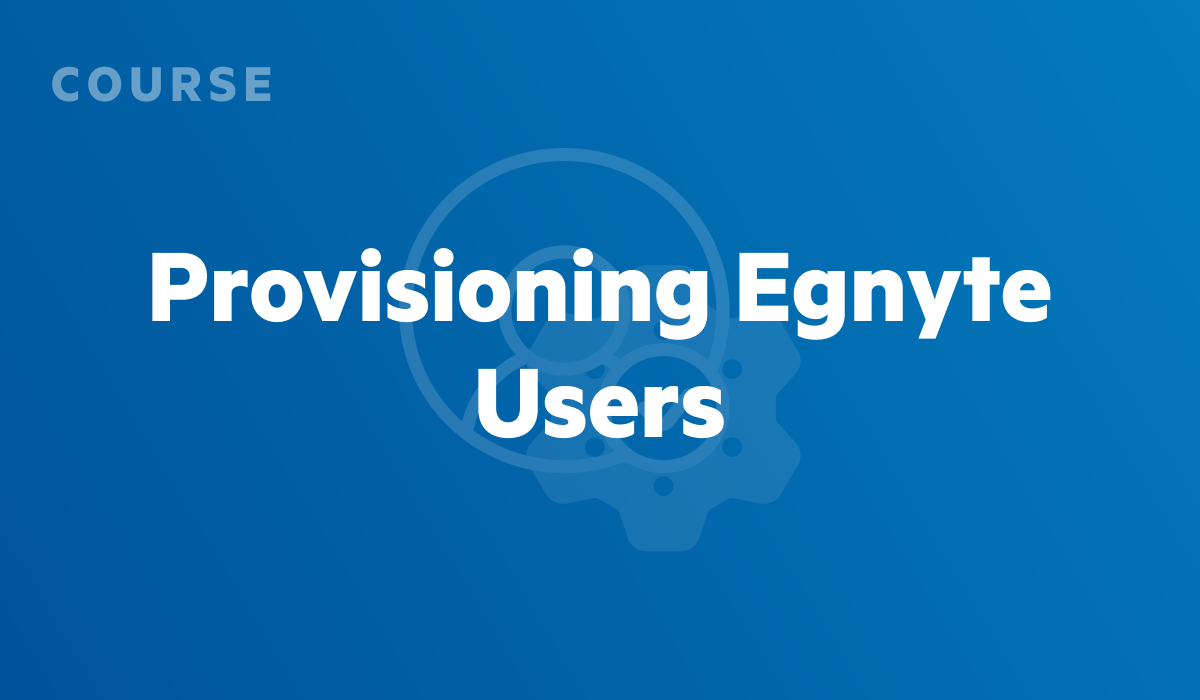 Configuring Egnyte
