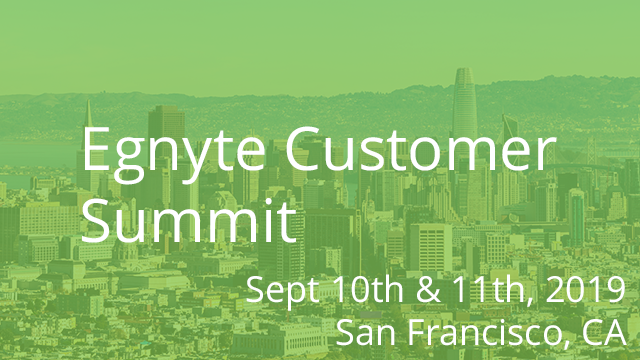 About the Customer Summit
