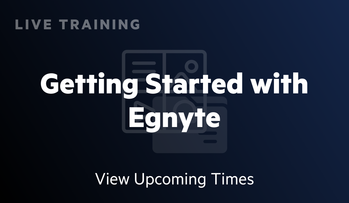 Configuring Egnyte