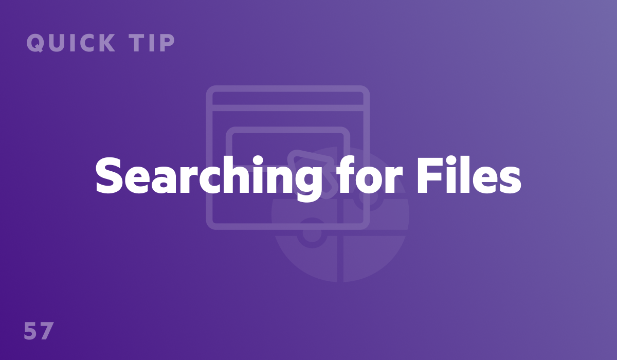 Searching for Files