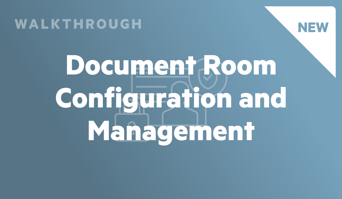 Egnyte Document Rooms