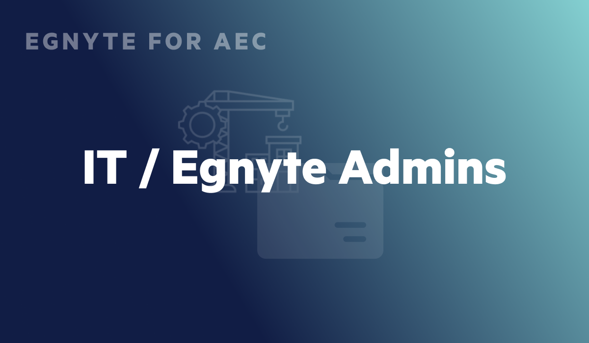 Configuring Egnyte