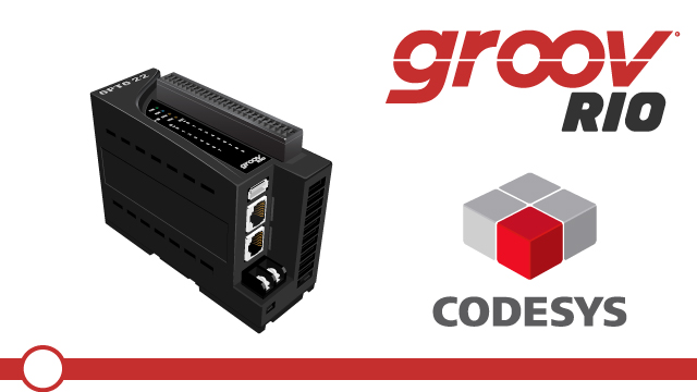 Creating Control Programs with CODESYS and groov RIO