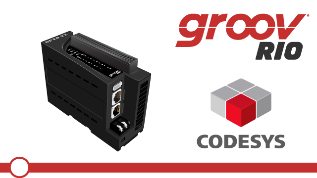 Creating Control Programs with CODESYS and groov RIO