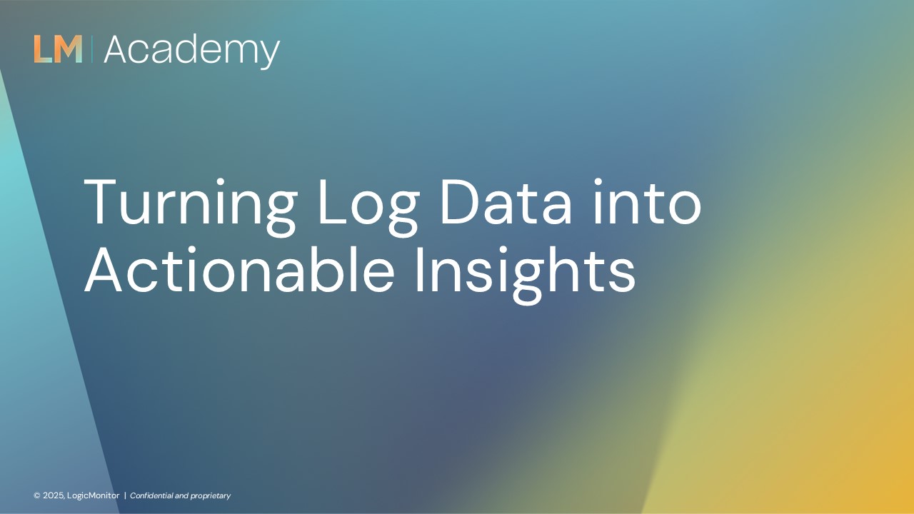 LogicMonitor Certified Professional (LMCP)