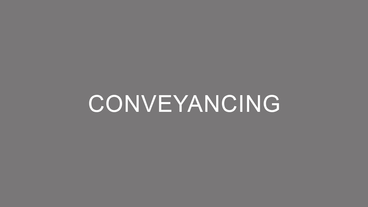 Conveyancing