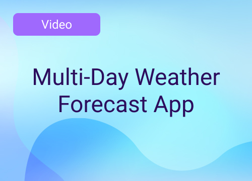 Multi-Day Weather Forecast App