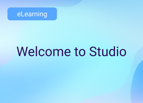 Welcome to Studio