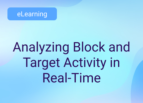 Analyzing Block and Target Activity in Real-Time
