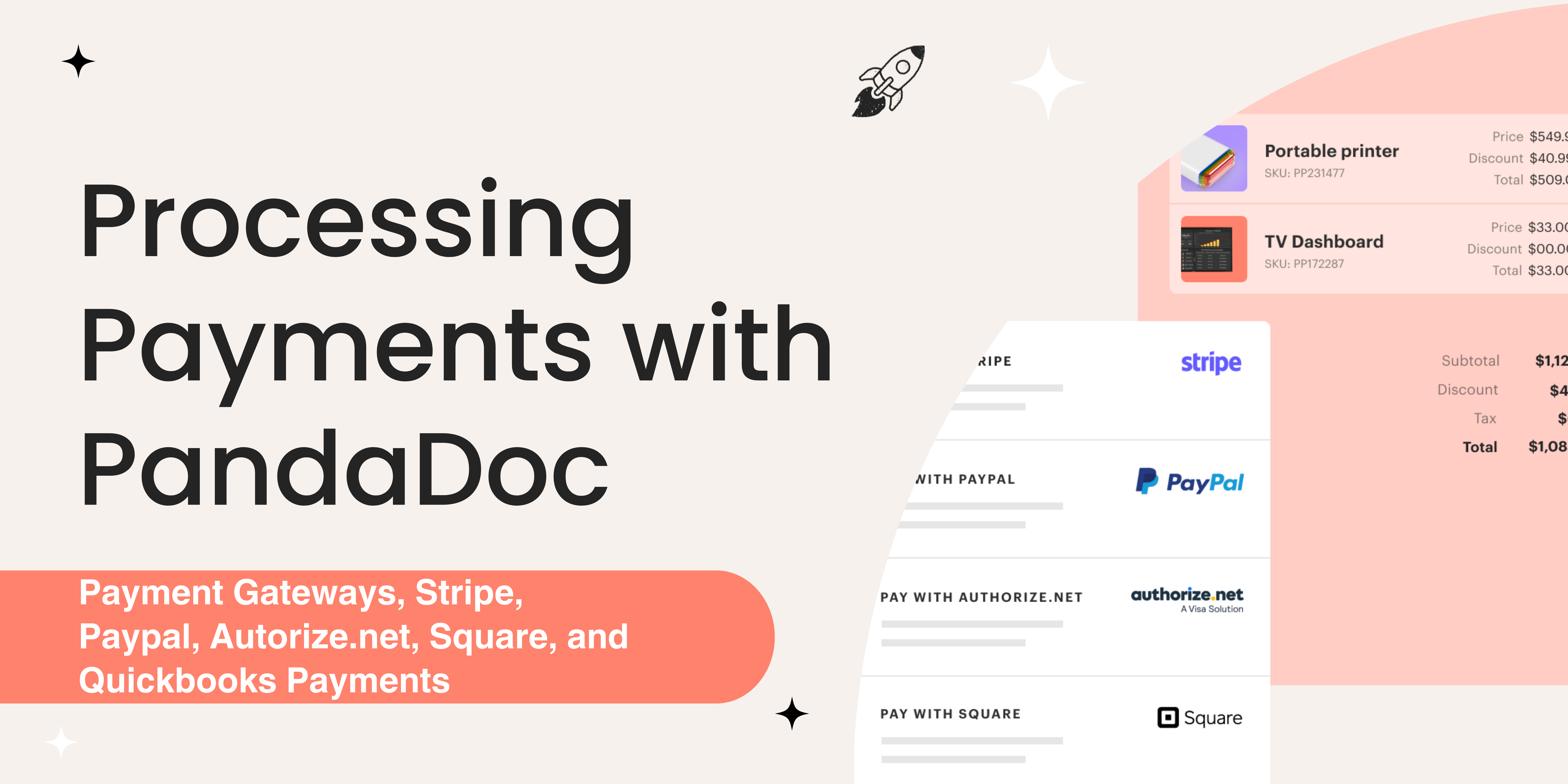 Processing Payments with PandaDoc