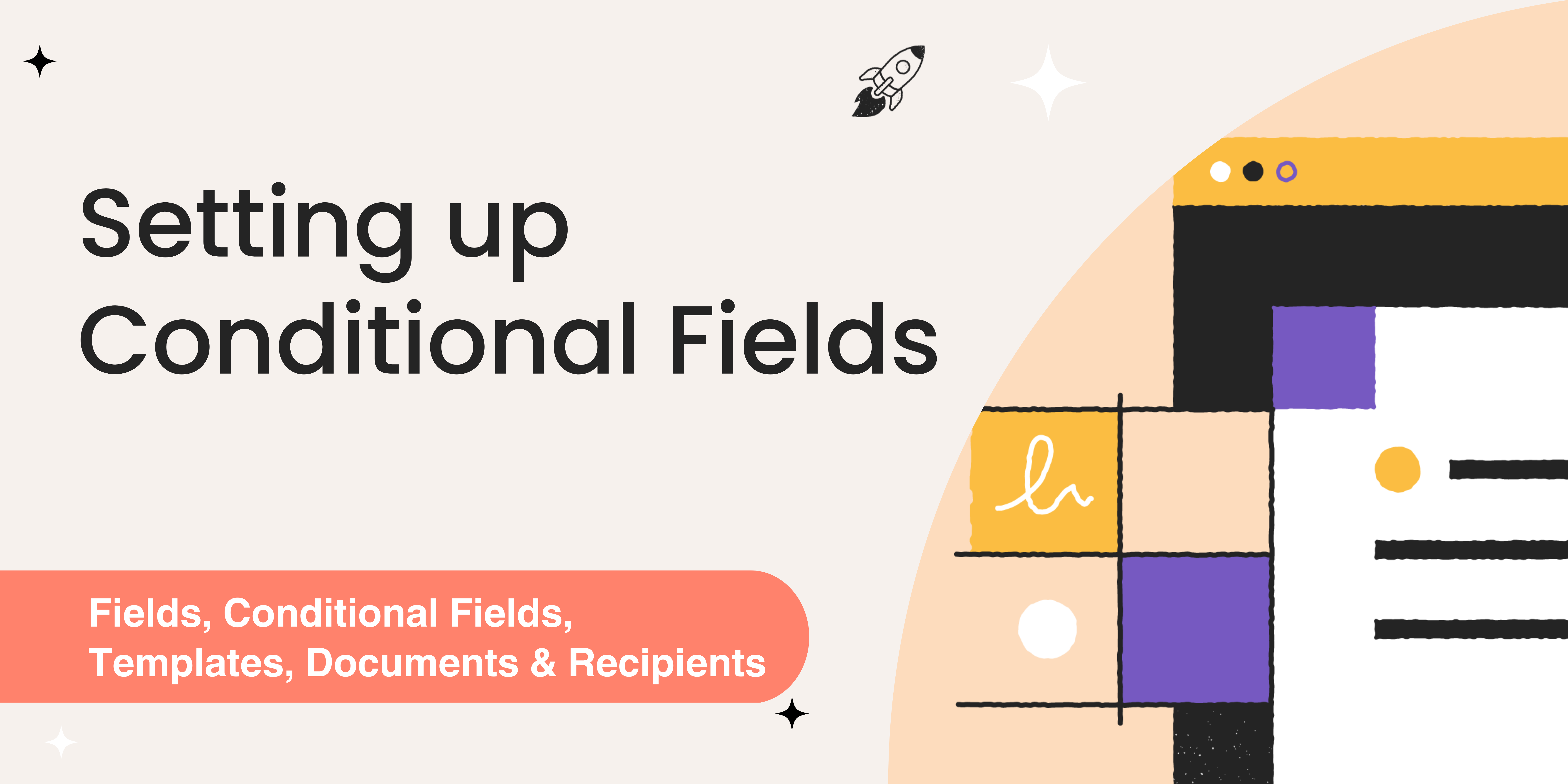 Setting Up Conditional Fields