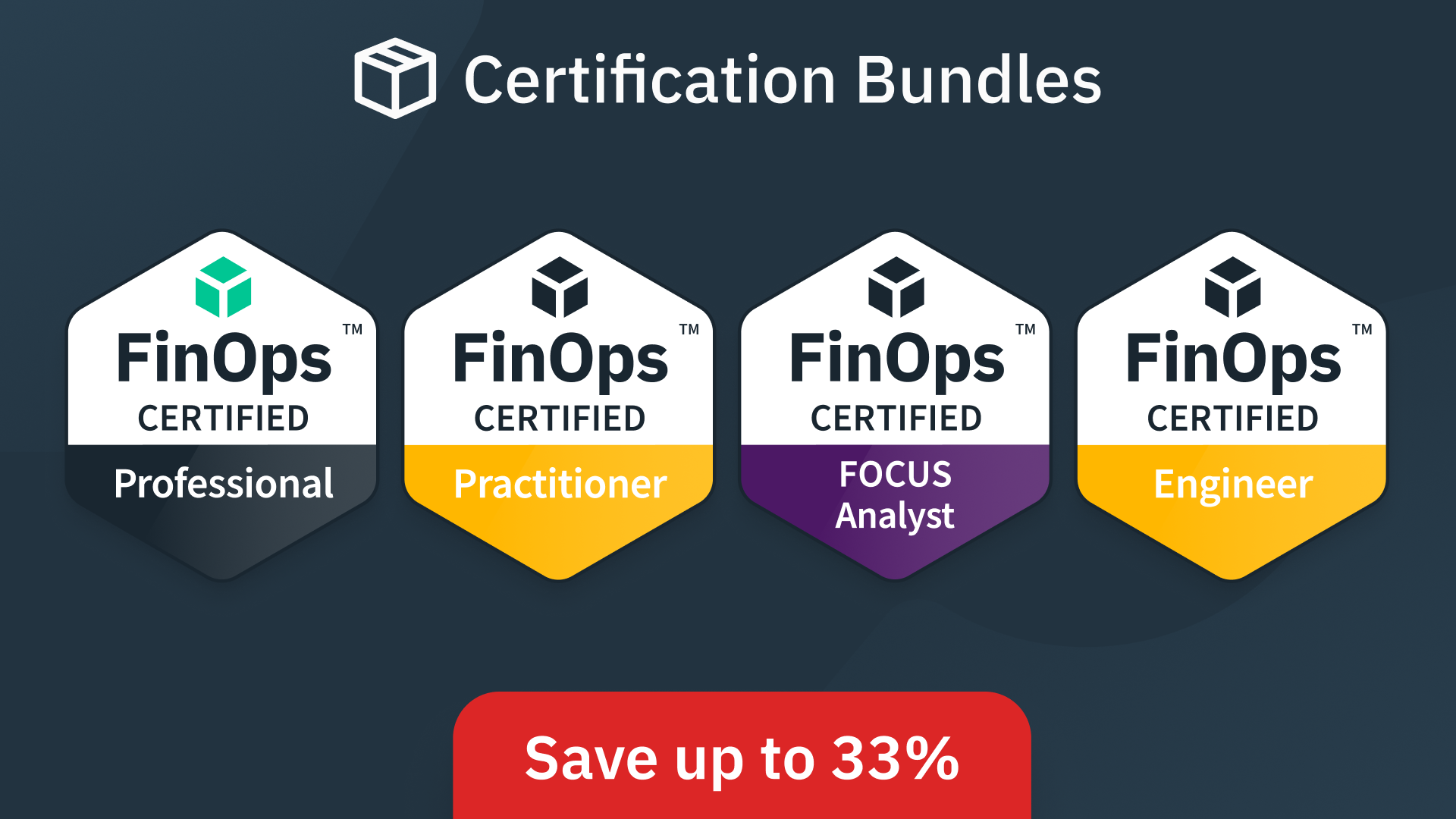 FinOps Foundation Bundled Certifications