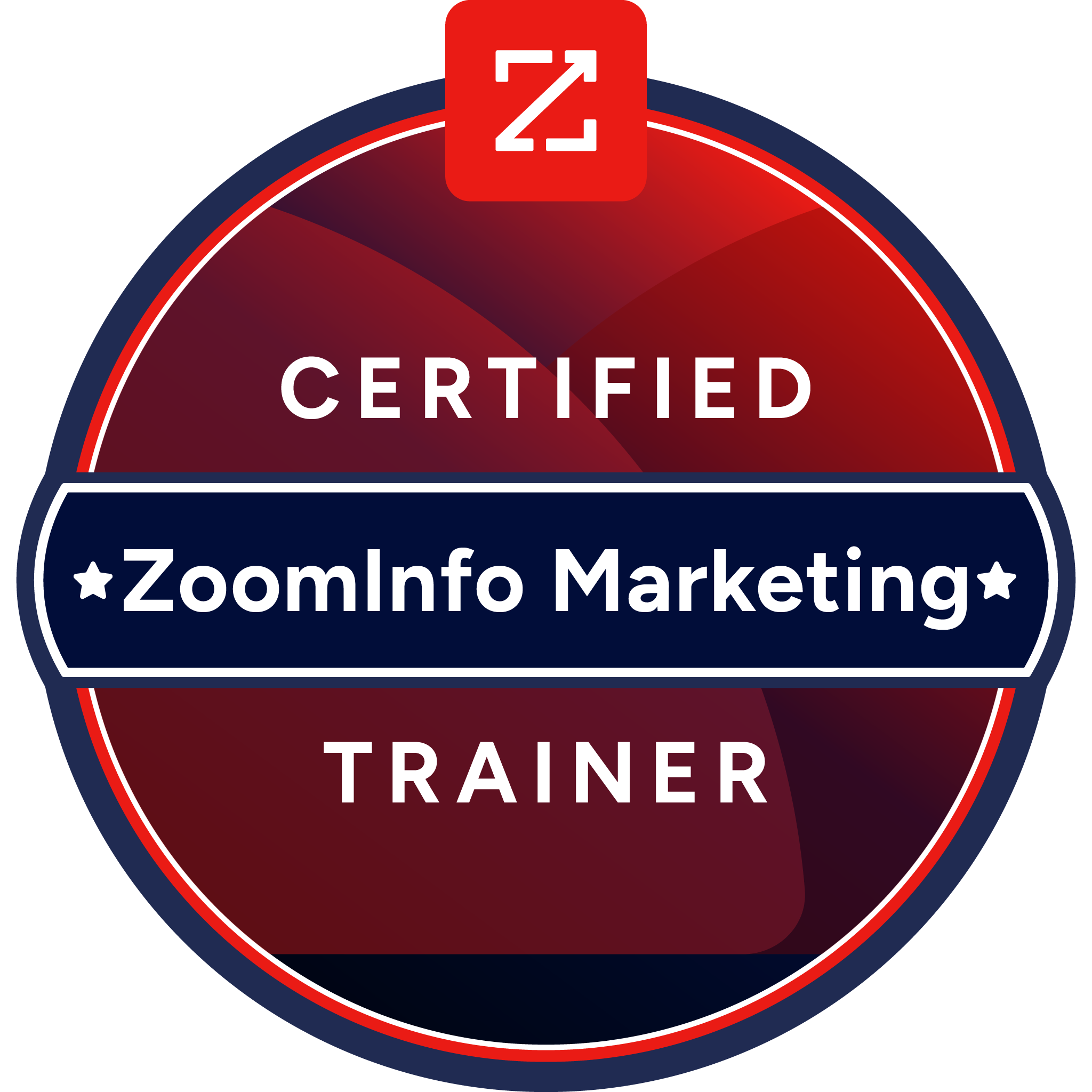 ZoomInfo Marketing Certified Trainer