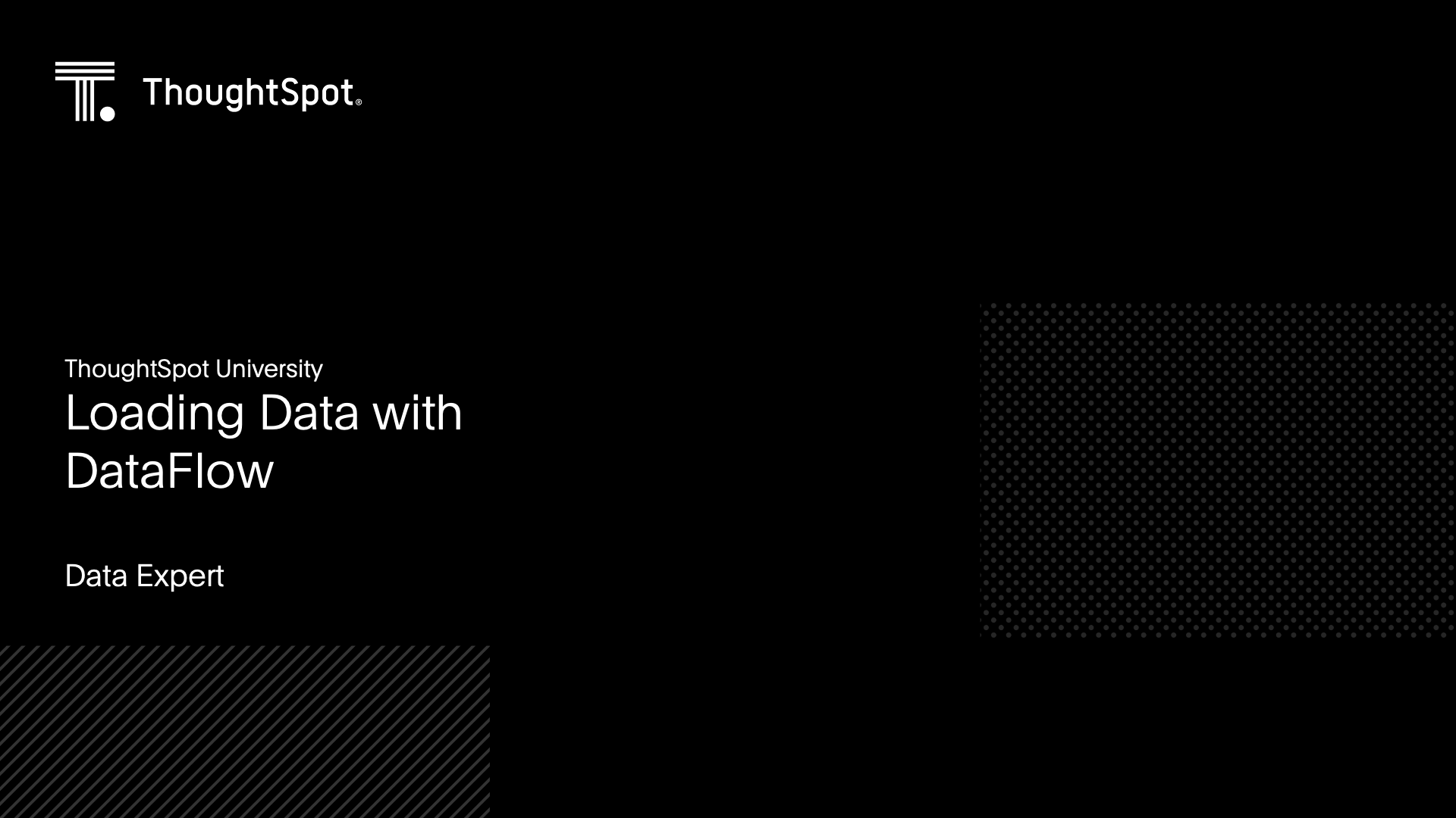 Loading Data with DataFlow