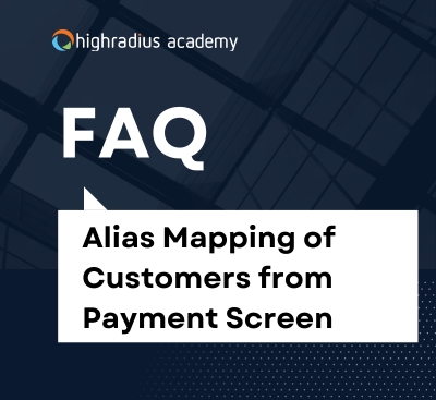 How to Map Aliases of Customers From the Payment Screen?