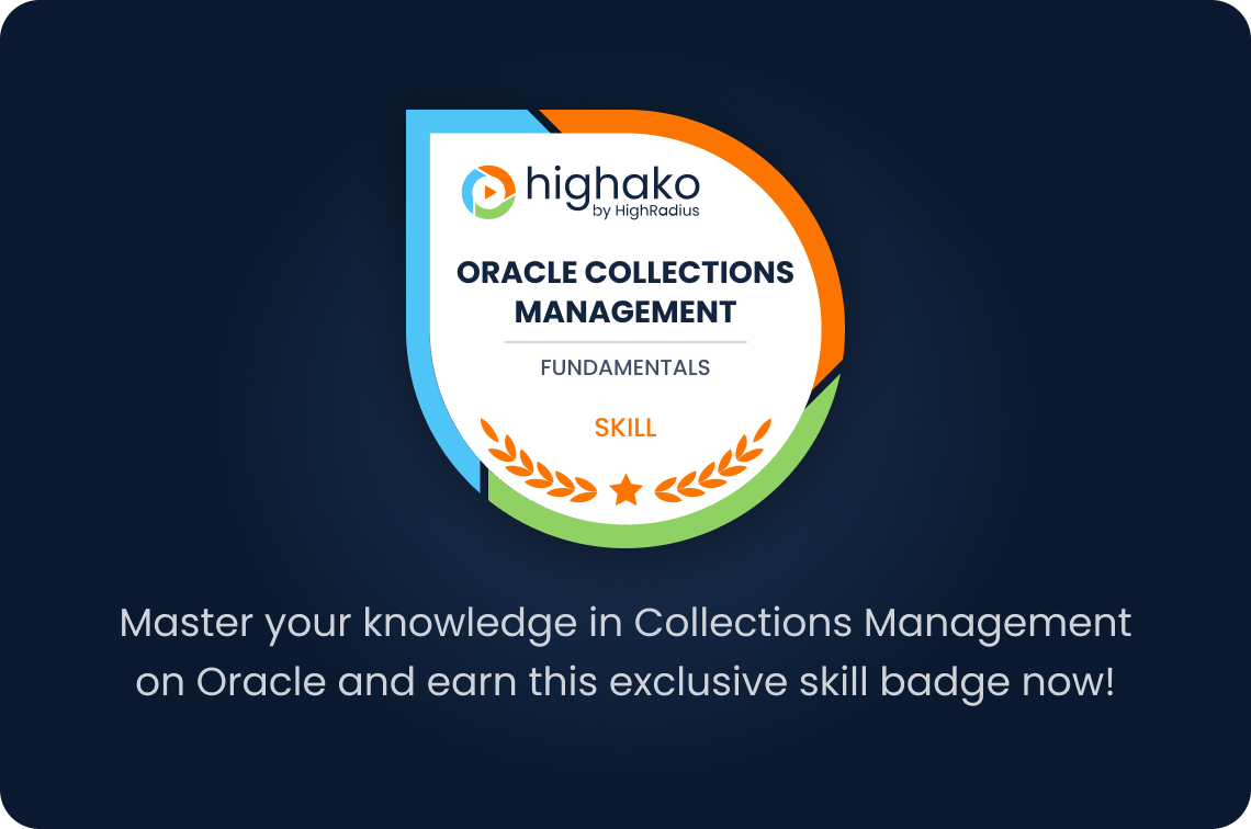 Oracle Collection Management Certified
