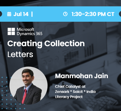 Creating Collection Letters in Microsoft Dynamics D365