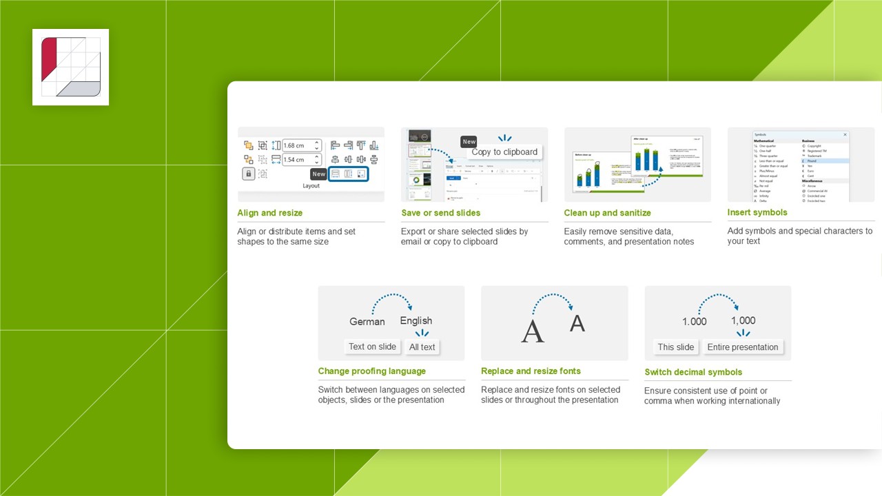 Discover the think-cell Tools