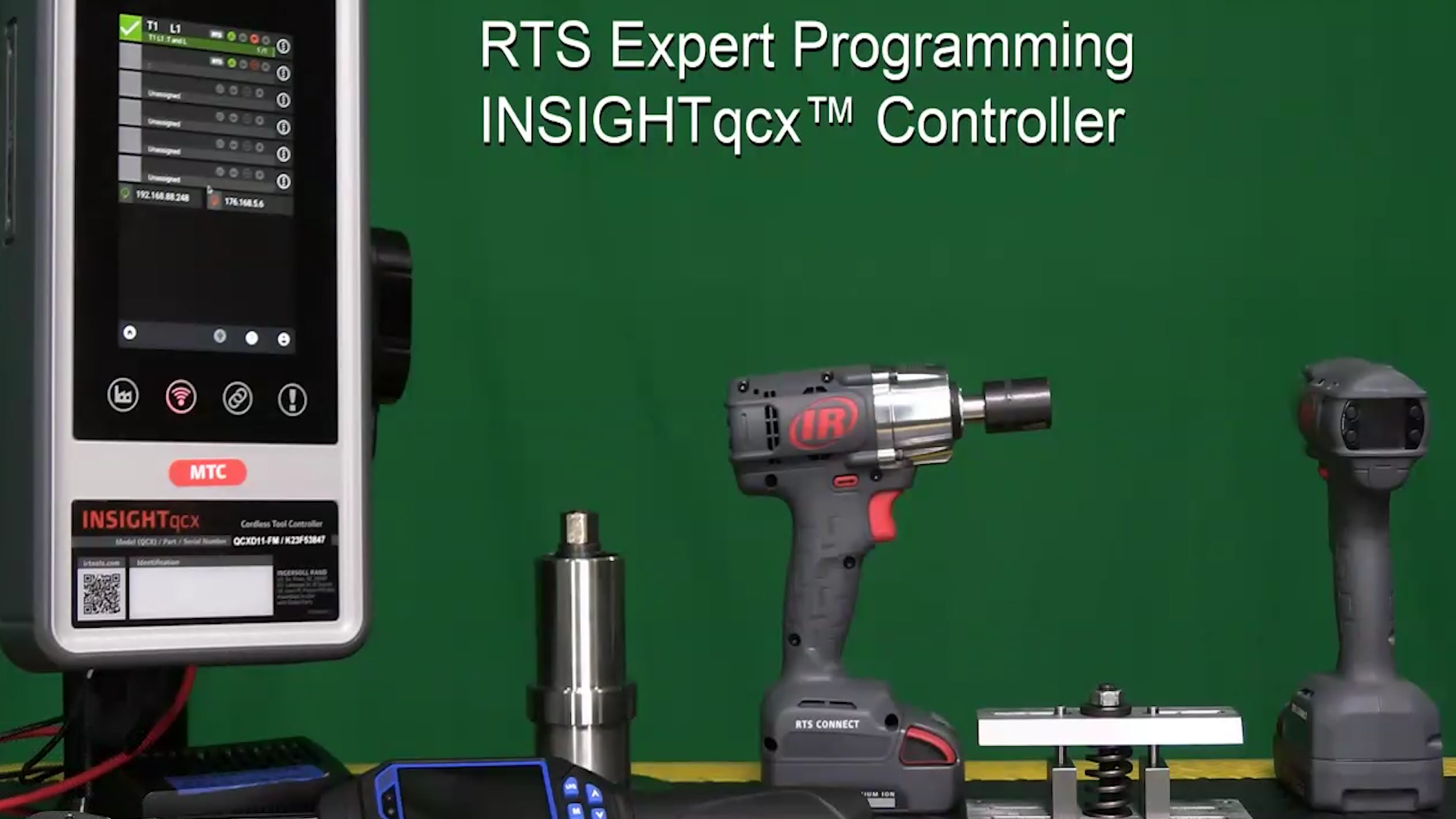 RTS Expert Programming INSIGHTqcx™ MTC