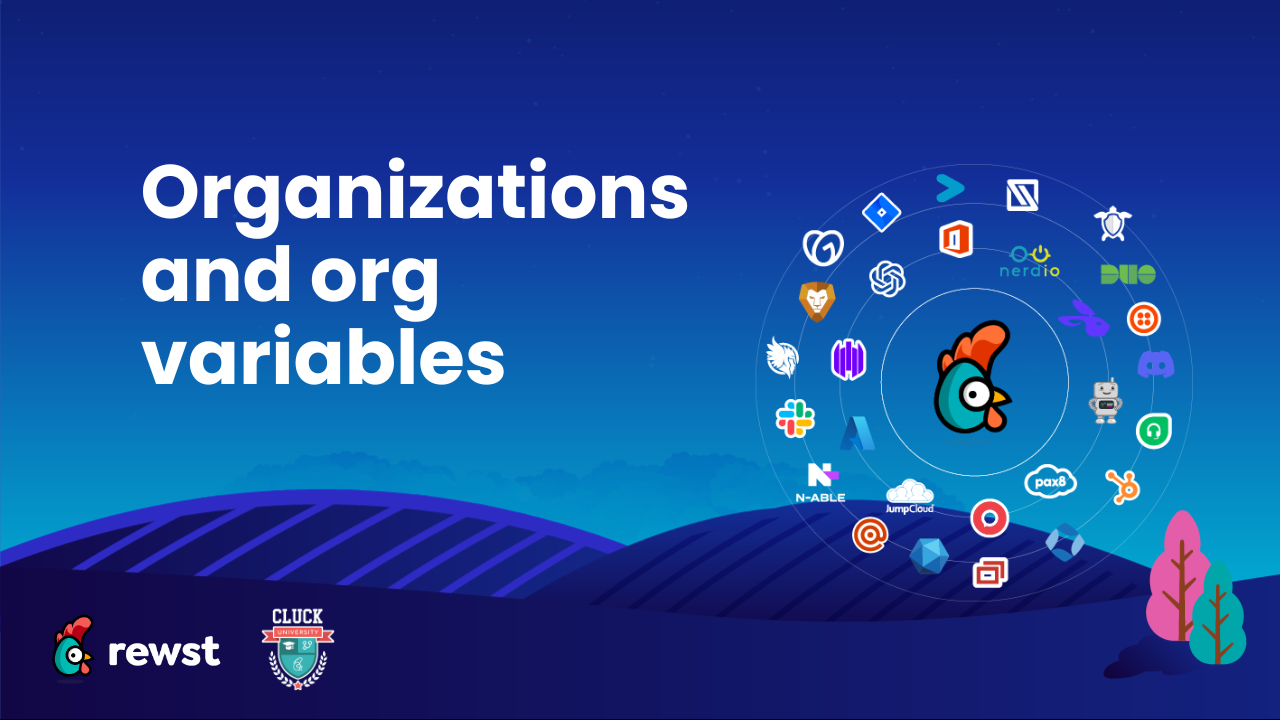 Introduction to organizations and organization variables