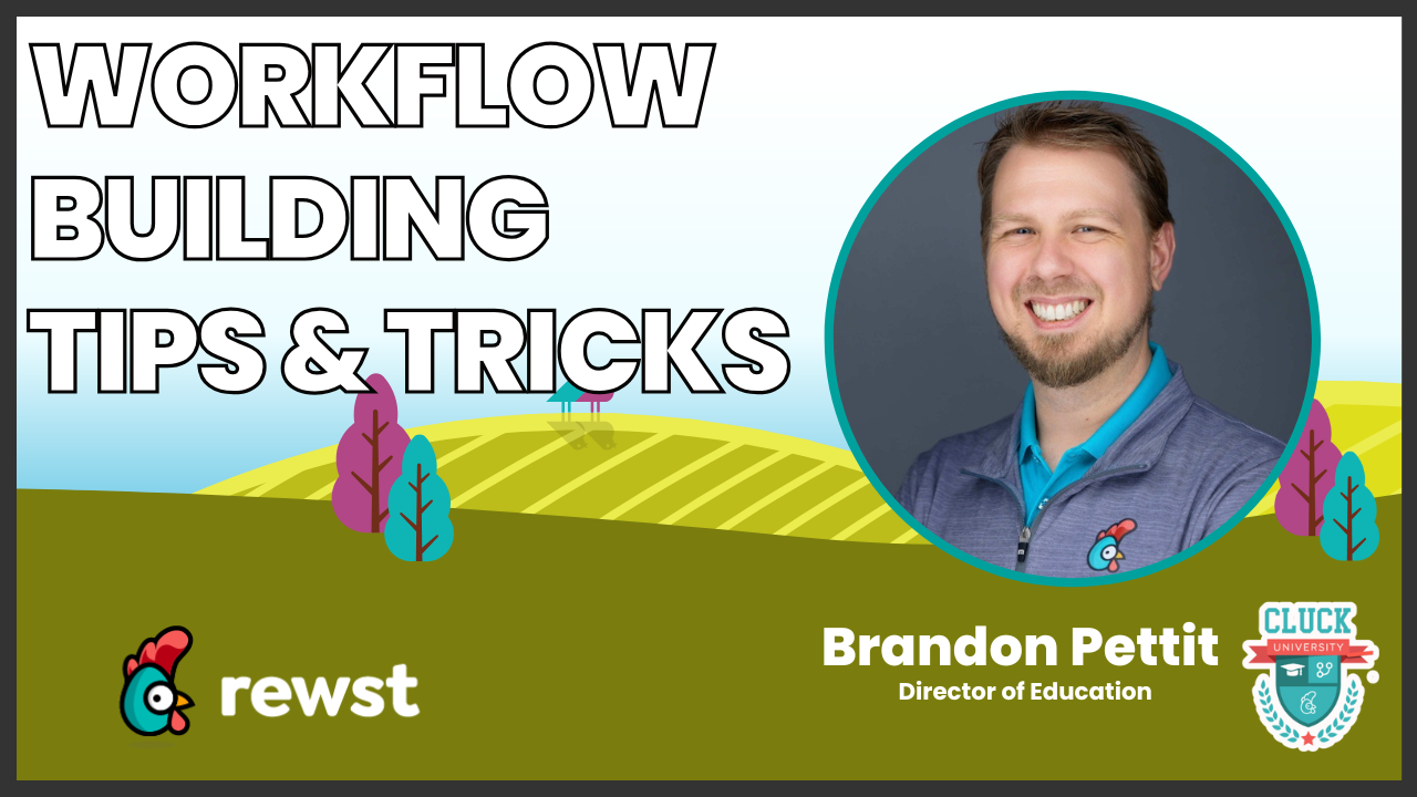 Workflow building tips & tricks